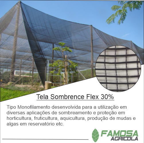 Tela Sombrence Flex 30% - Famosa Telas